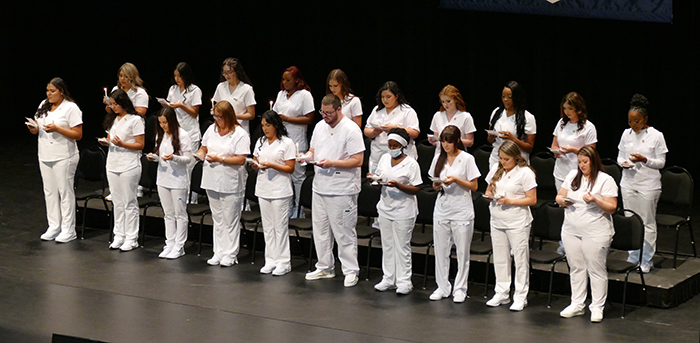 Practical Nursing Graduates Honored in Pinning Ceremony | SFSC Daily ...
